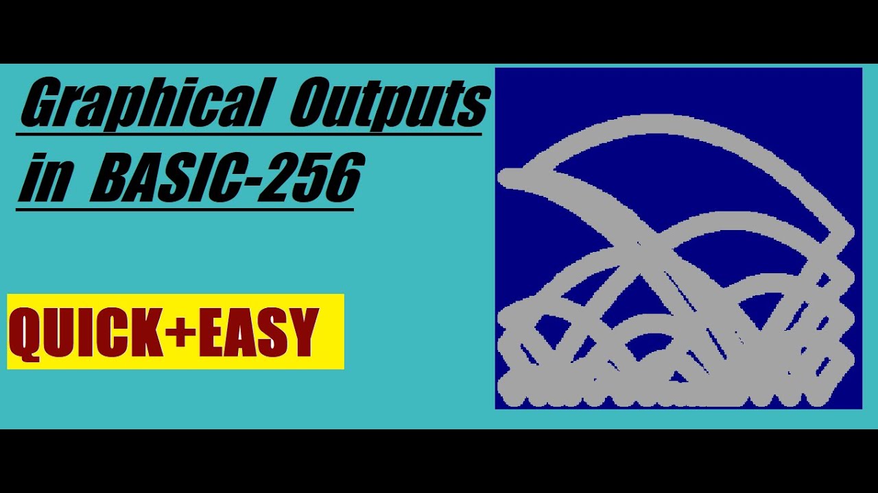 GRAPHICAL OUTPUTS  IN BASIC 256| BASIC-256|#coding#programming#basic256