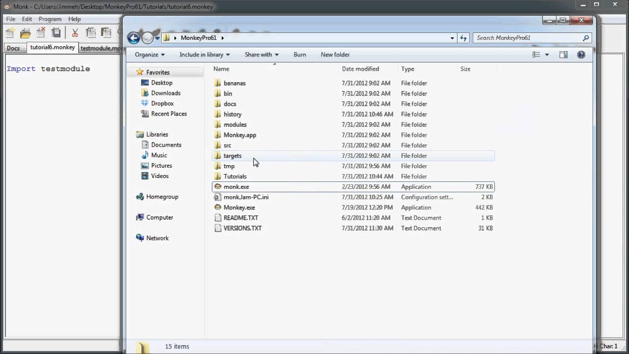 Advanced Programming in Monkey - 06 Modules and Aliases