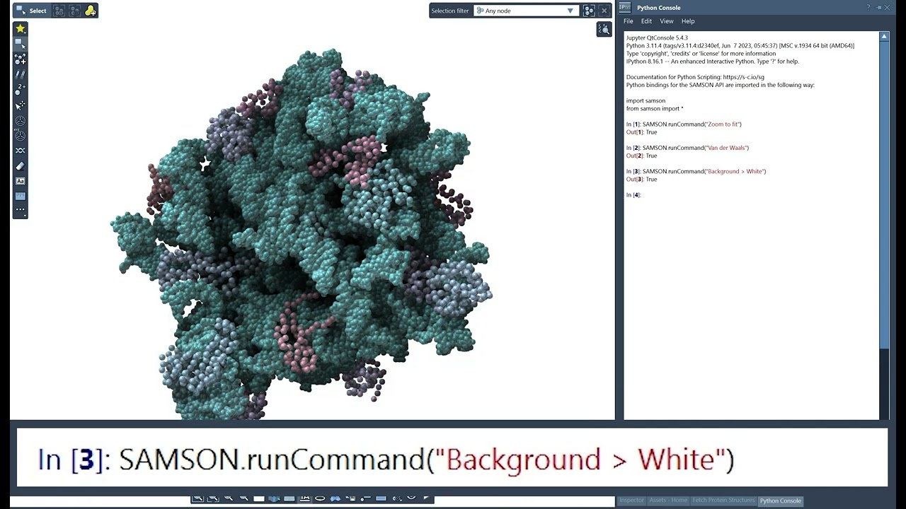 Triggering GUI commands using Python