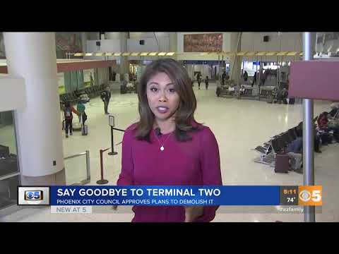 VIDEO: Phoenix approves plan to demolish Sky Harbor's Terminal 2