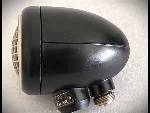 Vintage 1950's Ronette Holland B110 Crystal Microphone, | Reverb