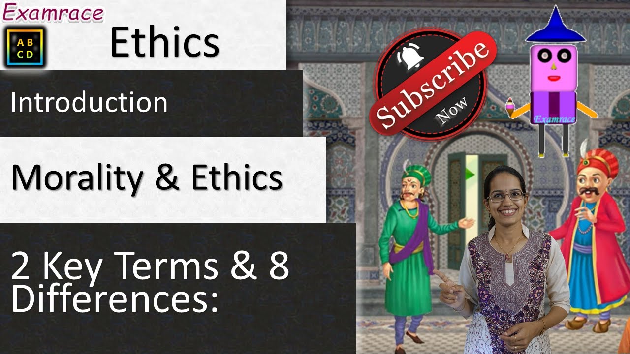 Morality and Ethics - 2 Key Terms & 8 Differences: Introduction to Ethics