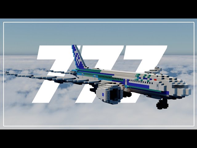 Boeing 777 (download) Minecraft Map
