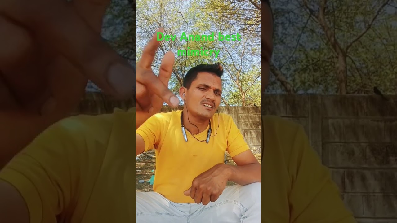 ramgopal new new mimicry video Dev Anand Ji #new #comedy #funny
