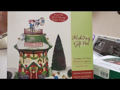 Department 56 Naughty Or Nice Detective Agency MOTOR REPLACEMENT North Pole Series