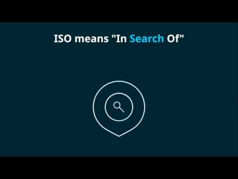 What does ISO mean?