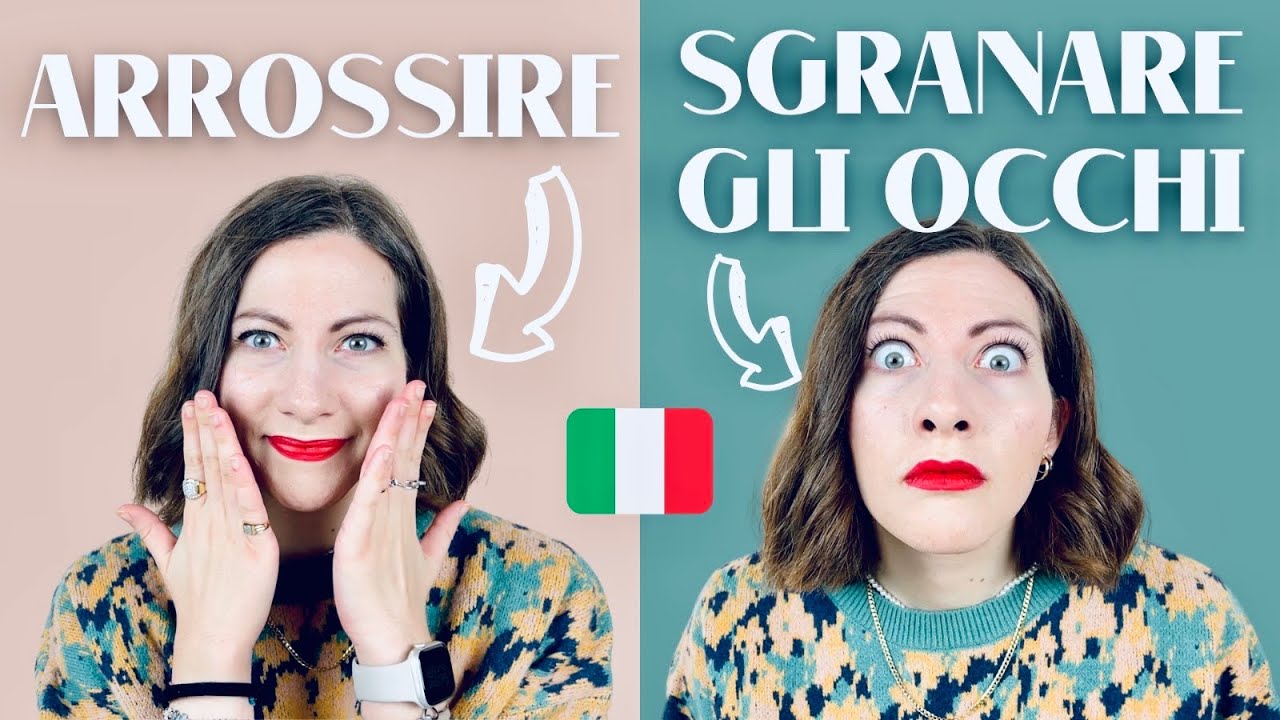 12 VERBS for FACIAL EXPRESSIONS – Speak Italian like a Native! – LearnAmo