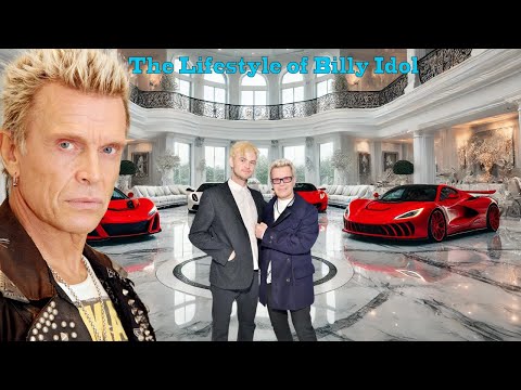 The Lifestyle of Billy Idol ★ Partner, 2 Children, Age 70, Houses, Cars & Net Worth