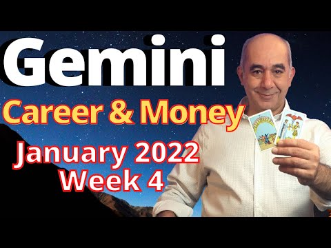 Gemini January 2022 Career & Money. YOUR SUCCESS AS A LEADER COMES WITH WILLPOWER AND COURAGE !!