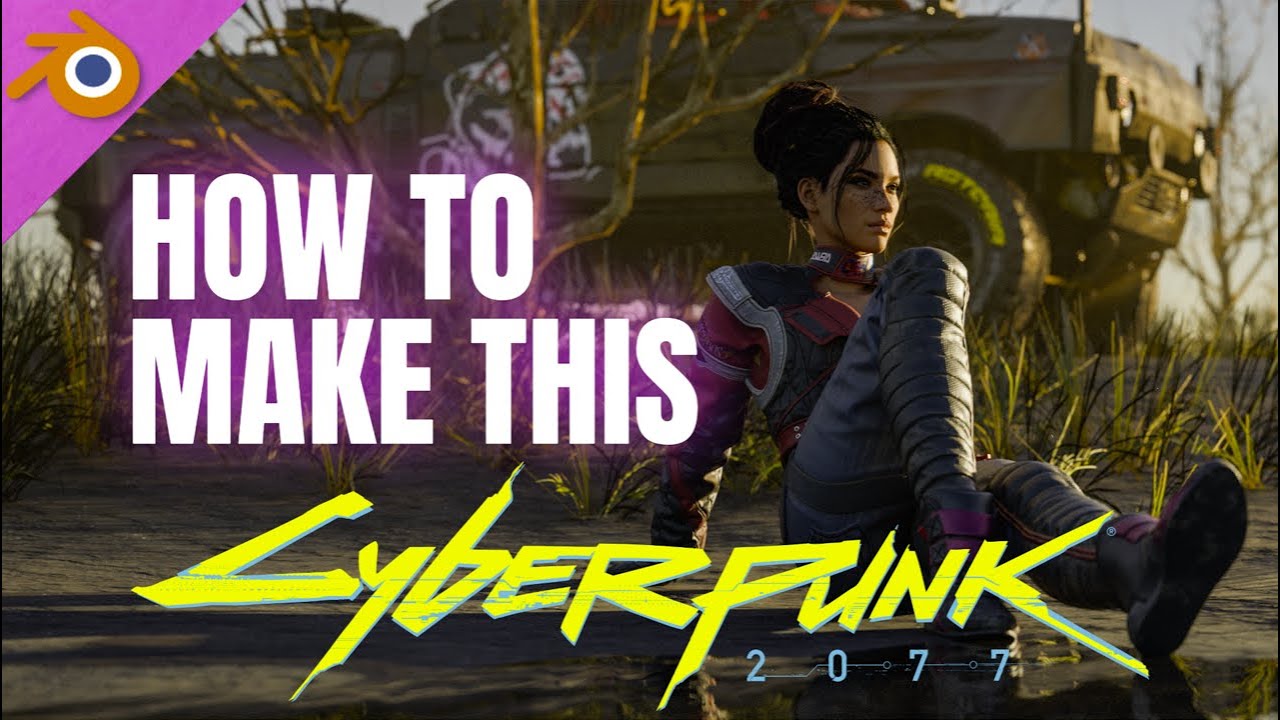 Making a Cyberpunk Render in Blender [Complete Guide]