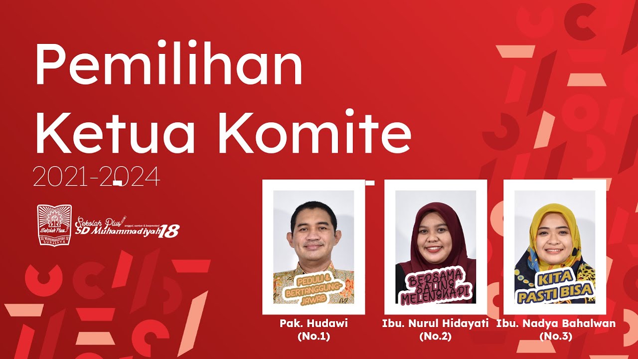 Pemilihan Ketua Komite 2021-2024 [🔴 LIVE]