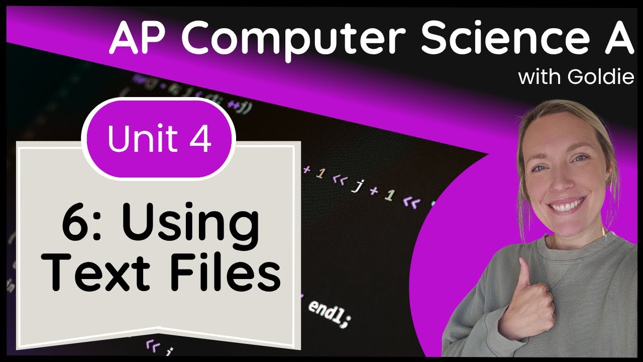 AP CSA Data Collections – Using Text Files