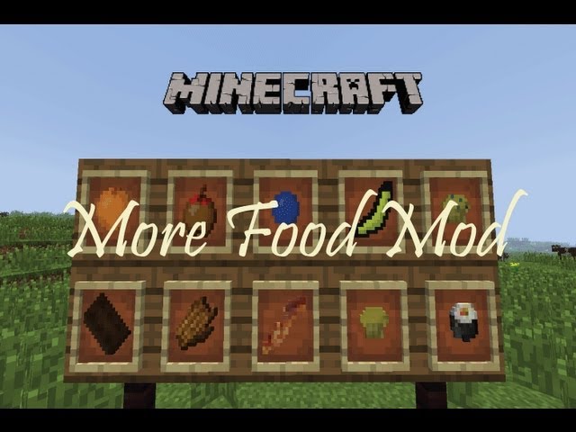[ModLoader] [1.5.2] Minecraft More Food Mod! Minecraft Mod