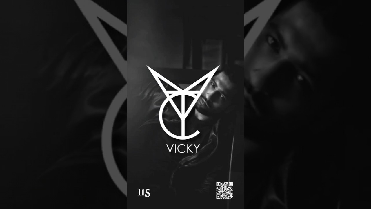 VICKY NAME INTO BRAND LOGO | SAPIENSLOGO | #shorts #short #vicky