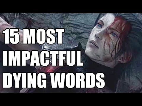 15 Most Impactful Dying Words In Video Games