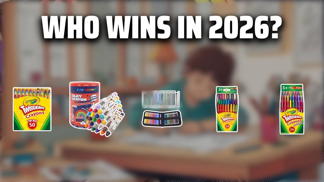 The Top 5 Best Twistable Crayons in 2026 - Must Watch Before Buying!