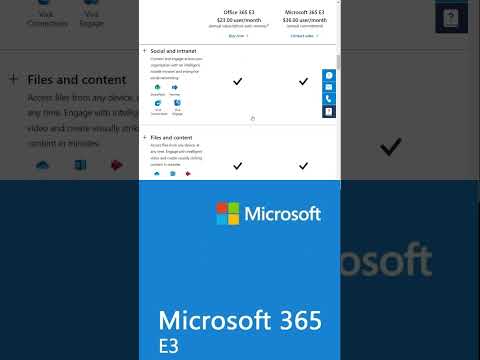 Office365 E3 Vs Microsoft 365 E3 | How IT Works !!!