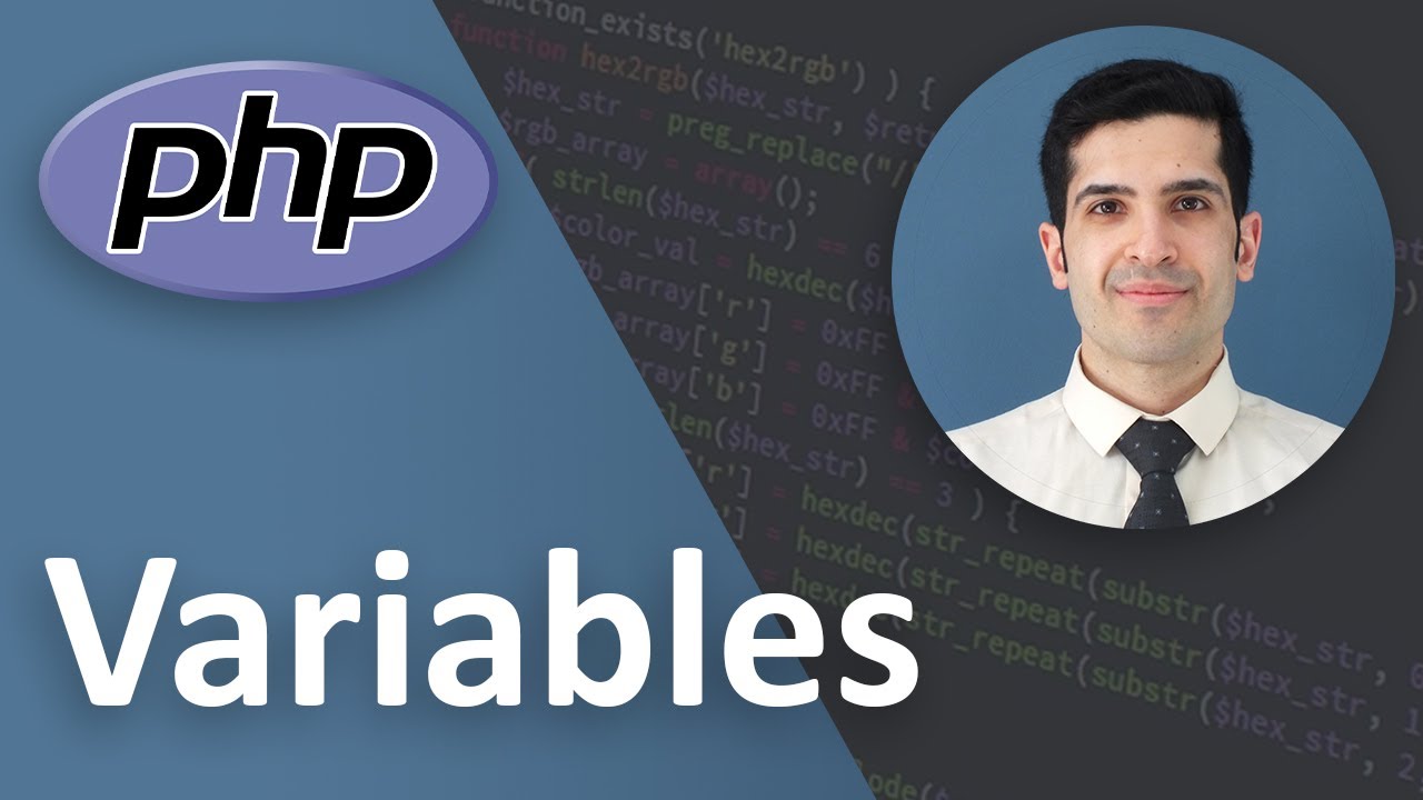Variables in PHP - PHP Tutorial Beginner to Advanced