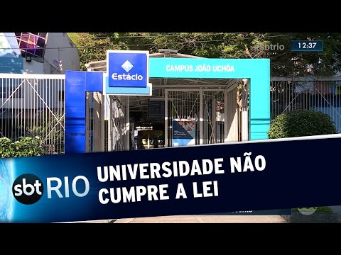 Universidade Estácio de Sá não cumpre lei da redução de mensalidades
