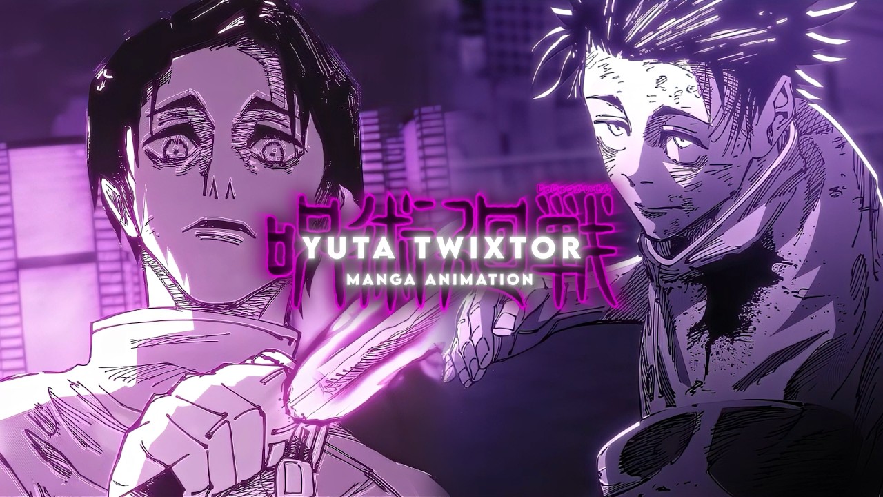 Yuta Okkotsu Manga Animation | Twixtor Clips | Jujutsu Kaisen