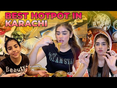 TRYING MY FAVORITE CHINESE HOT POT | KARACHI FOOD VLOG | AREESHAY SOOMRO