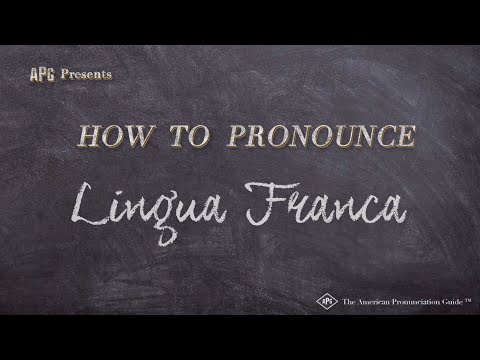 How to Pronounce Lingua Franca (Real Life Examples!)