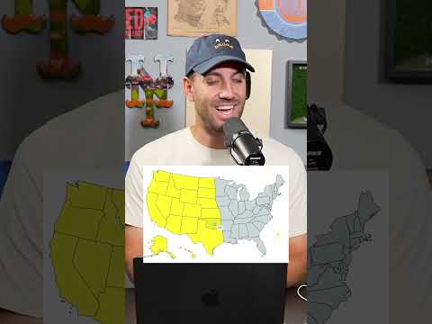 Name Every STATE On A Blank US Map! Can He? #shorts #state #usa #america #map #geography
