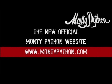 A guide to our new official website, montypython.com