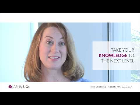 ASHA Special Interest Groups: Take Your Knowledge to the Next Level