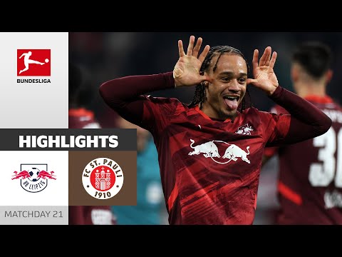 Xavi Does His Magic Again! | RB Leipzig - FC St. Pauli 2-0 | Highlights | MD 21 – Bundesliga 2024/25