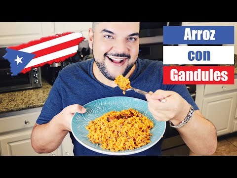 How to Make Authentic Arroz Con Gandules aka Puerto Rican Rice!