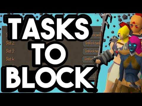 Slayer Tasks To Block In Old School Runescape