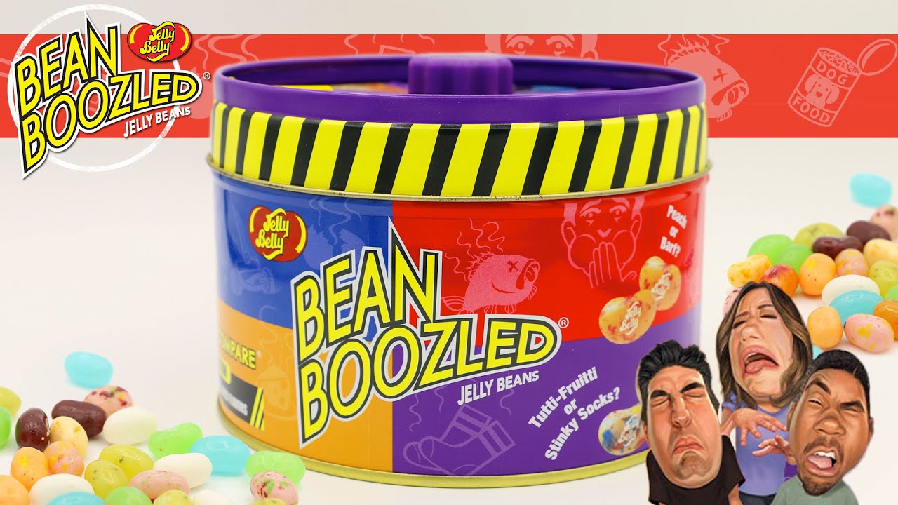 The GOOD and GROSS Flavors of The Jelly Belly Bean Boozled Challenge
