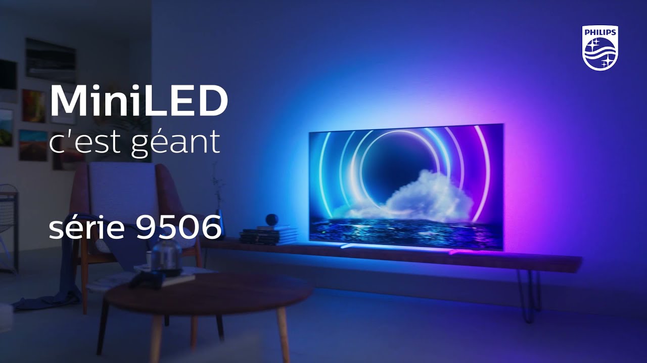 Série 9506 - Philips TV MiniLED 100 Hz Ambilight
