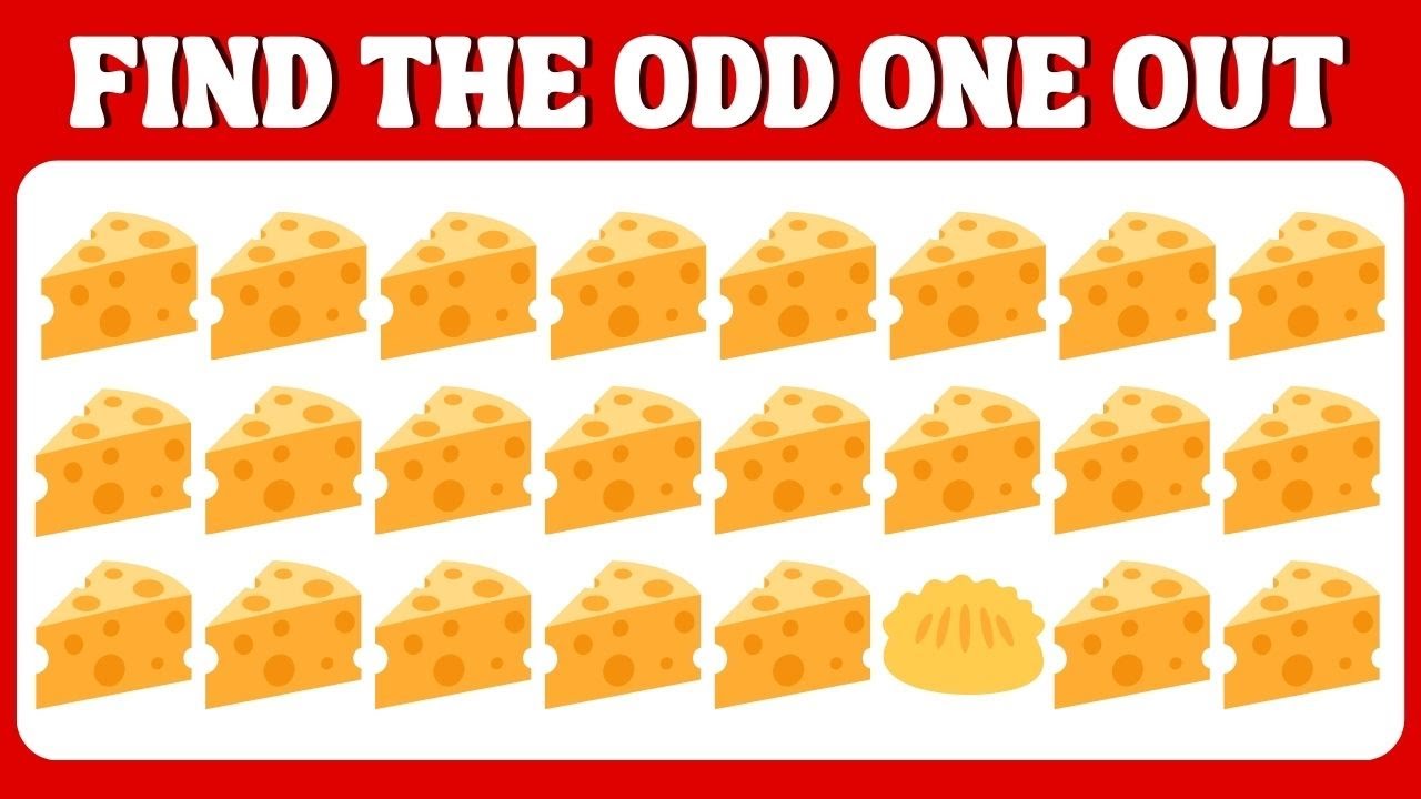 🔍 HOW GOOD ARE YOUR EYES? 👀 Find The Odd Emoji Quiz! 🕵️‍♂️✨🔎