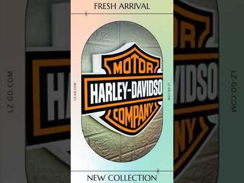 Harley Davidson LED Light Box, Motorcycle Garage Led Sign, Bar Decor, Man Cave Decor