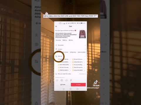 How to add product links on Tiktok | Tiktok Affiliate Marketing Tutorial ✨