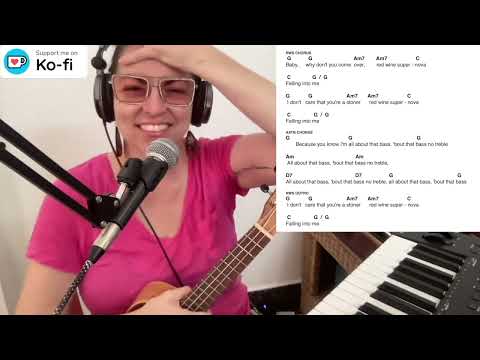 Ukulele MASHUP - 4 Songs w/ RED WINE SUPERNOVA Full Lesson