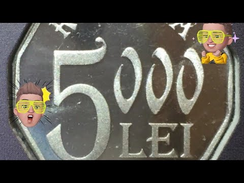 CAT DE SCUMPA ESTE MONEDA DE 5000 LEI ANUL 2002? CU CAT SE VINDE IN 2023? 🙉
