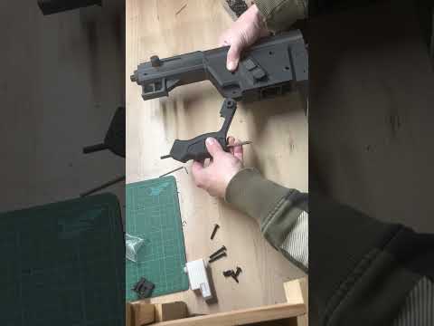 STL file PTDR-9 SMG Kit for airsoft AAP01 (Bullpup SMG) 🔫 ・3D printing ...