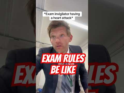 Rule Are Rules… #exams #sats #gcse #school #comedy #jokes