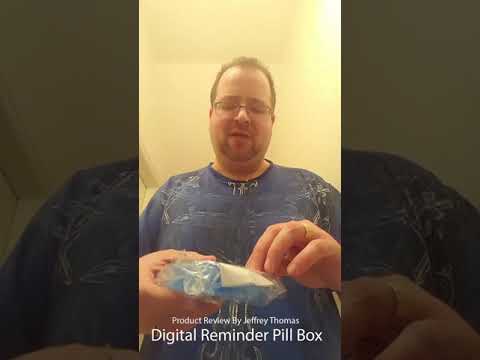 7 Days Digital Pill Organizer