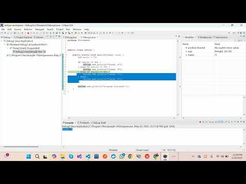 How to Debug Java Code in Eclipse || what is debugger in eclipse in hindi | #codetechshivam #eclipse
