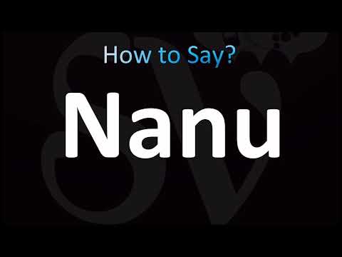 How to Pronounce Nanu (CORRECTLY!)