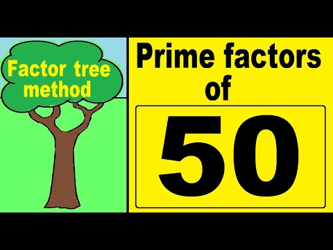 Prime factors of 50.
