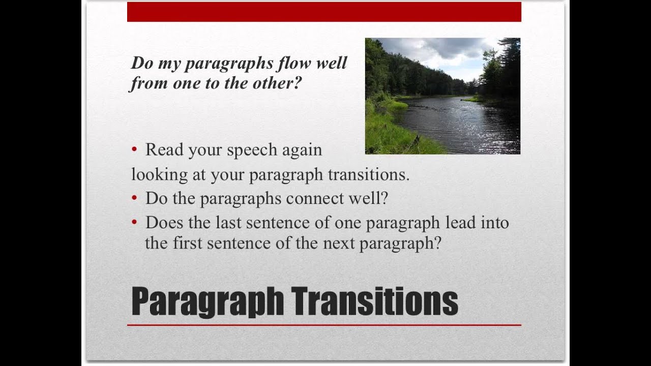 Revising and Editing