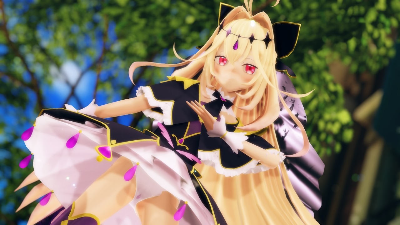 【MMD プリキュア】 キュアアルカナ・シャドウ　ヒバナ　【紳士向け　パンツ注意】