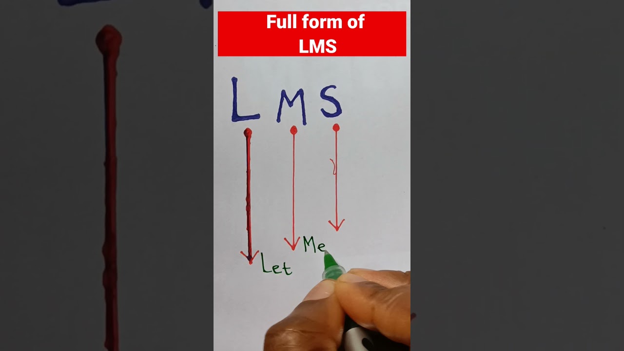 Full form of LMS.#fullform #shorts #lms #education