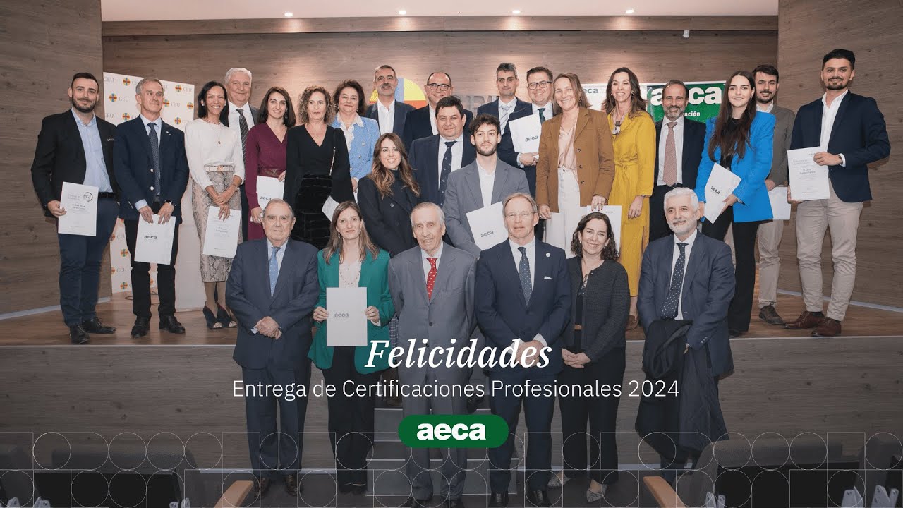 Celebramos el acto de Entregas de Certificaciones AECA 2024 | AECAAECA