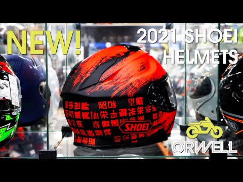 New 2021 Shoei Motorcycle Helmets at Orwell Motorcycles